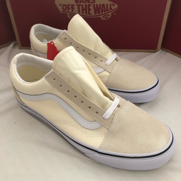 Vans | Shoes | Vans Old Skool Cream | Poshmark